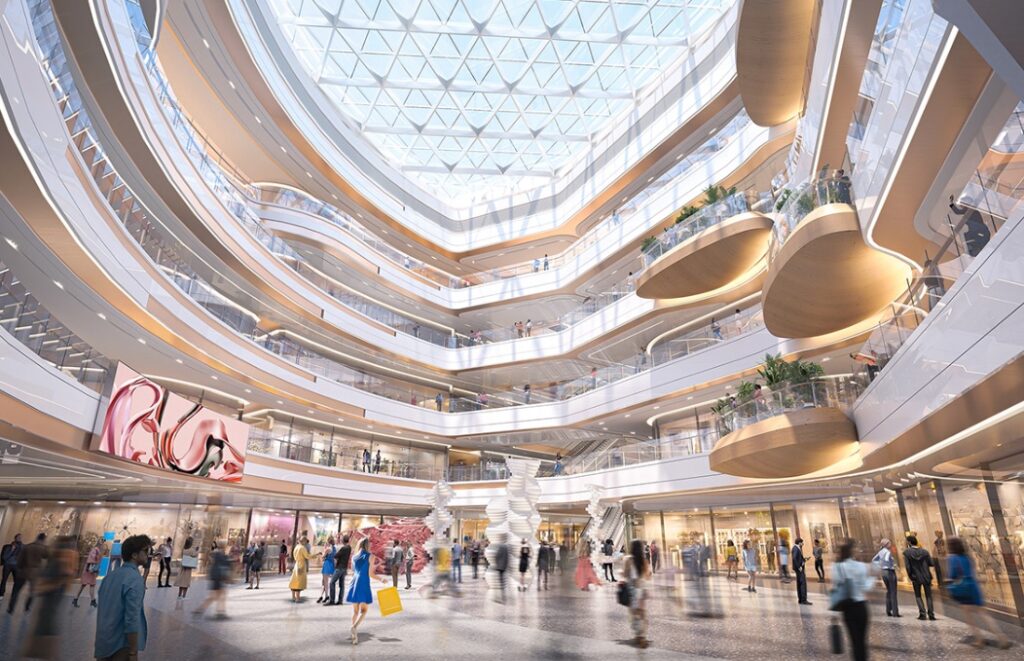 تصميم مول تجاري | Zworks Decor