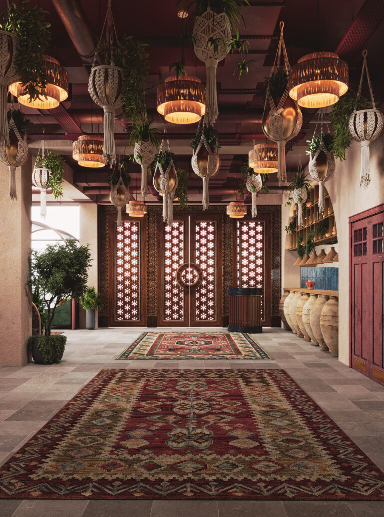 تصميم ديكور مطعم اكلات يمنية | Zworks Decor