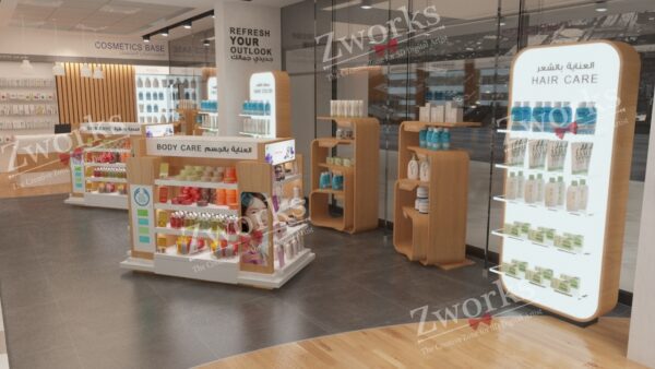 Pharmacy Interior Design 3D Model | Zworks 3D Models