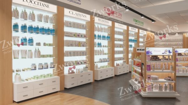 Pharmacy Interior Design 3D Model | Zworks 3D Models
