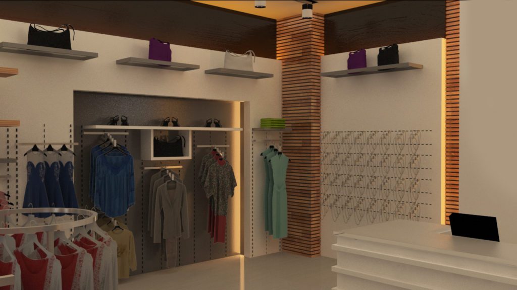 Clothing Store 3d Model | Zworks 3D Models
