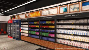 Amazon go Supermarket 3D model | Zworks 3D Models