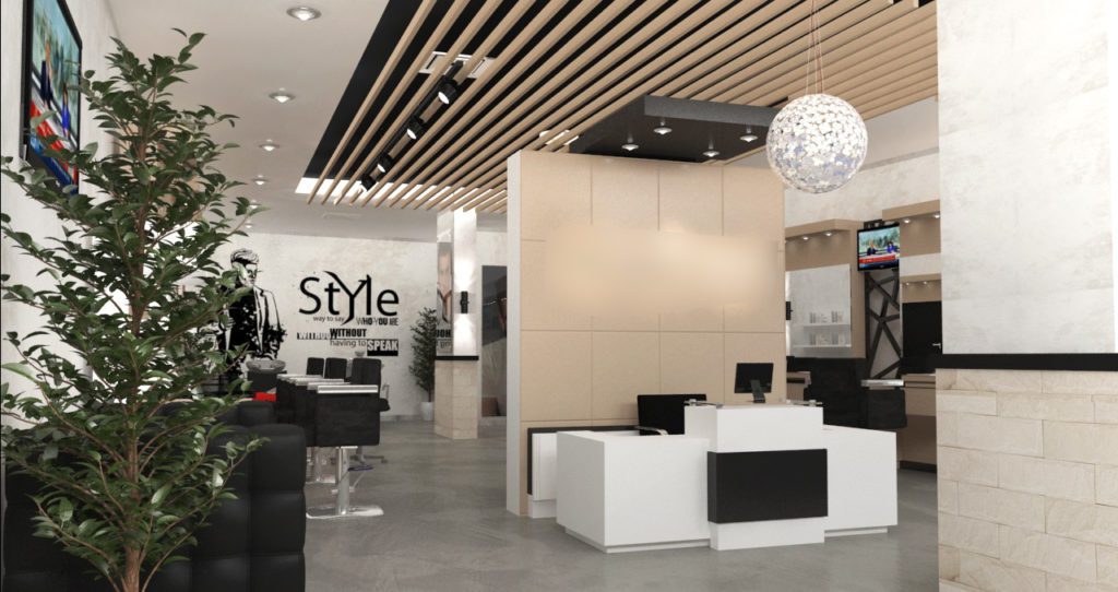 Barber Shop 3D Model | Zworks 3D Models