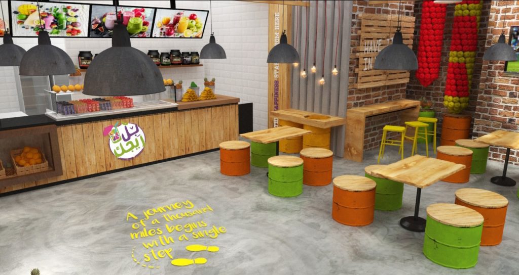 Juice Store 3D Model | Zworks 3D Models