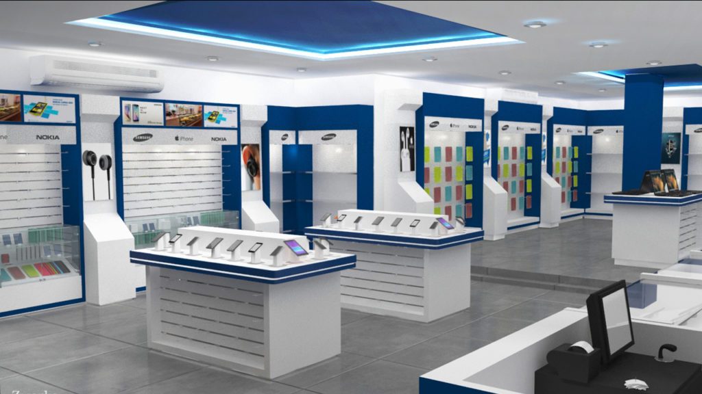 Mobile Store 3D Model | Zworks 3D Models