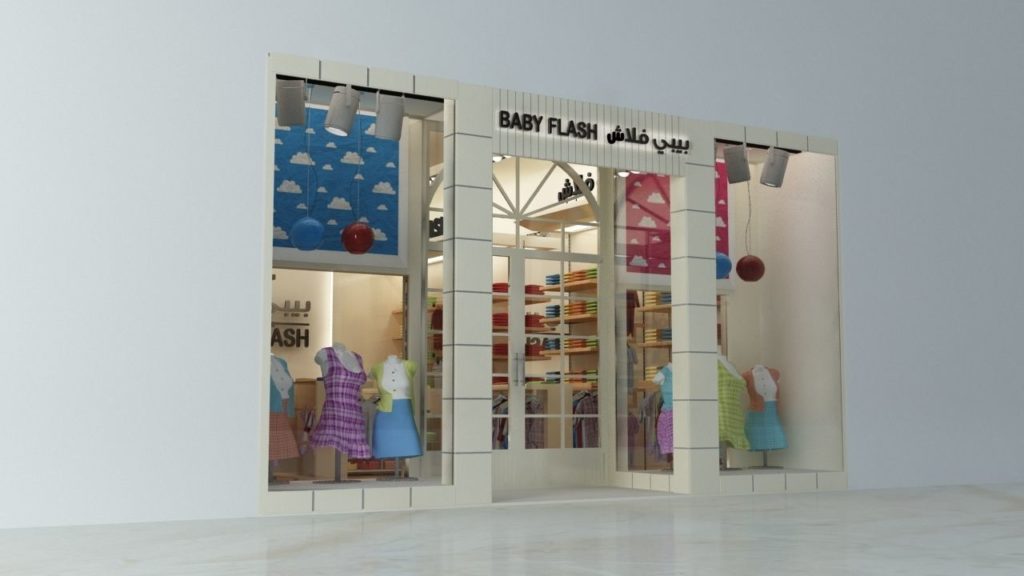 Modern Clothing Store 3D Model | Zworks 3D Models