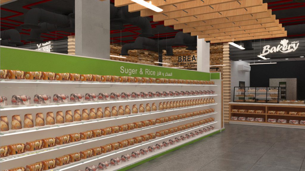 Supermarket Grocery 3D Model | Zworks 3D Models