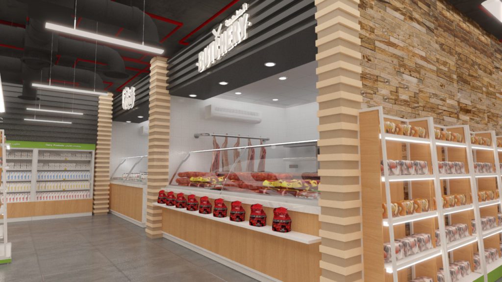 Supermarket Grocery 3D Model | Zworks 3D Models