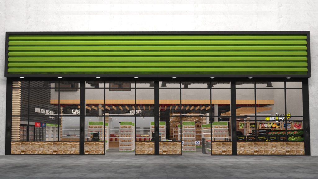 Supermarket Grocery 3D Model | Zworks 3D Models