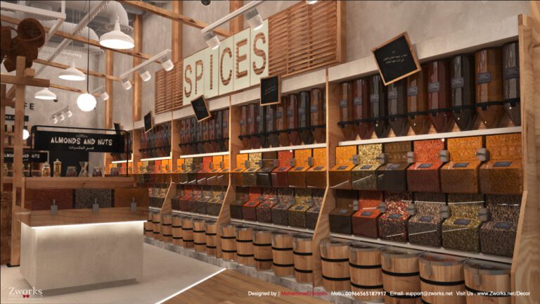 Roaster Interior Design 3D Model | Zworks 3D Models