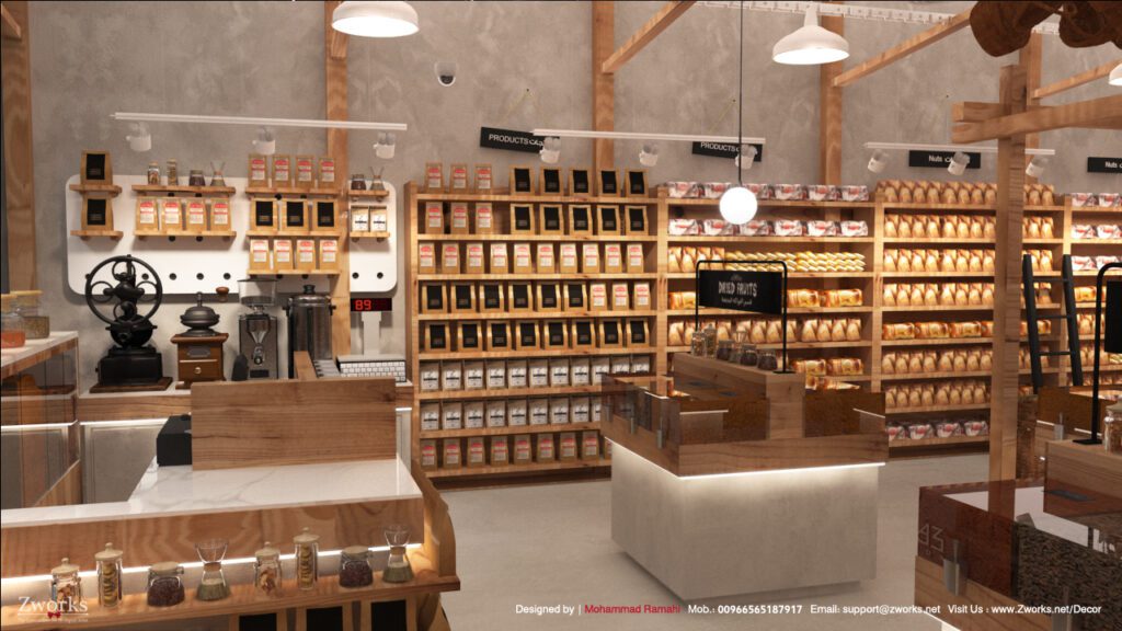 Roaster Interior Design 3D Model | Zworks 3D Models