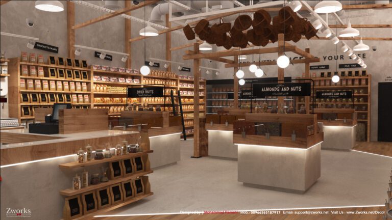 Roaster Interior Design 3D Model | Zworks 3D Models