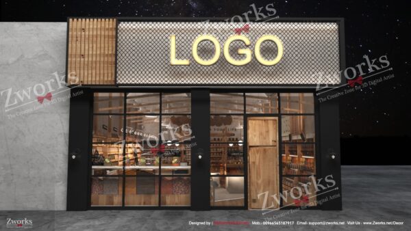 Roaster Interior Design 3D Model | Zworks 3D Models