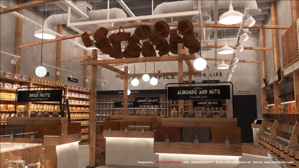 Roaster Interior Design 3D Model | Zworks 3D Models