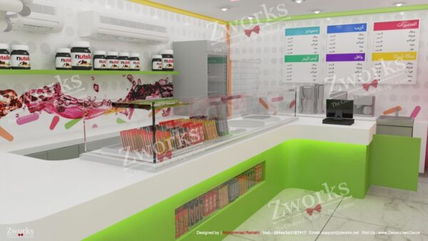 Juice Shop 3D Model | Zworks 3D Models