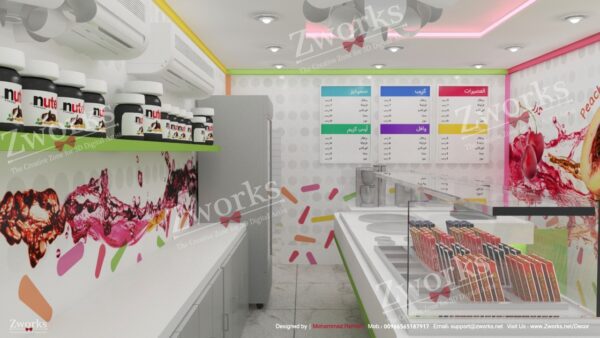 Juice Shop 3D Model | Zworks 3D Models