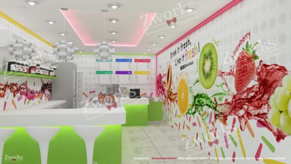 Juice Shop 3D Model | Zworks 3D Models