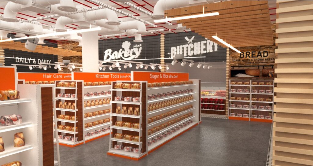 Supermarket Grocery 3D Model | Zworks 3D Models