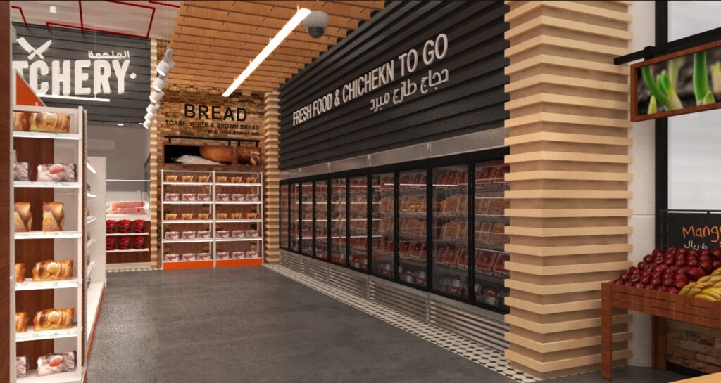 Supermarket Grocery 3D Model | Zworks 3D Models