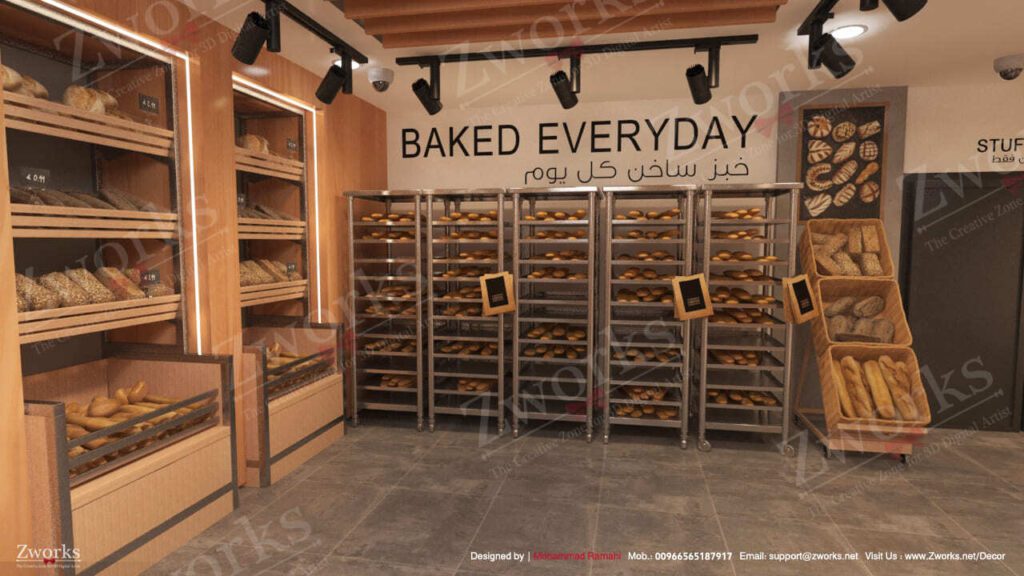 Bakery 3D Model | Zworks 3D Models