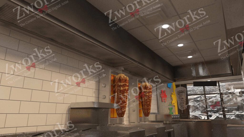 Shawarma 3d model | Zworks 3D Models