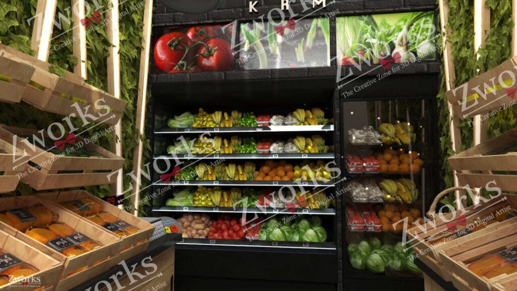 Vegetable 3d model| Zworks 3D Models